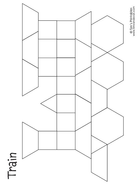 Pattern Block Templates Download Printable PDF Templateroller