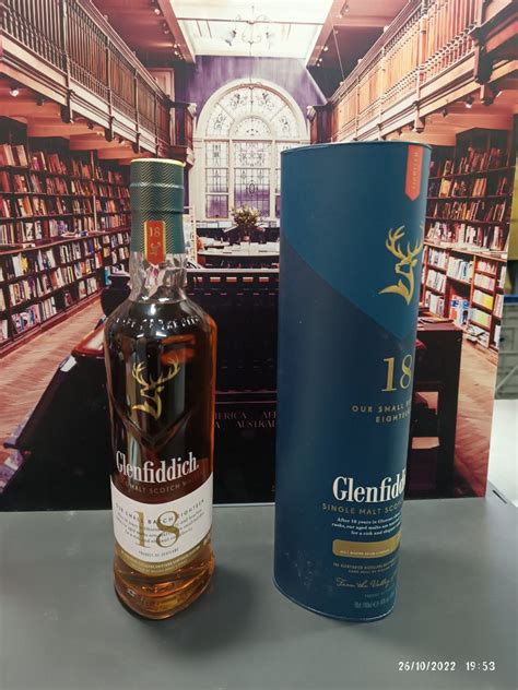 Glenfiddich 18 Years Single Malt Food And Drinks Beverages On Carousell