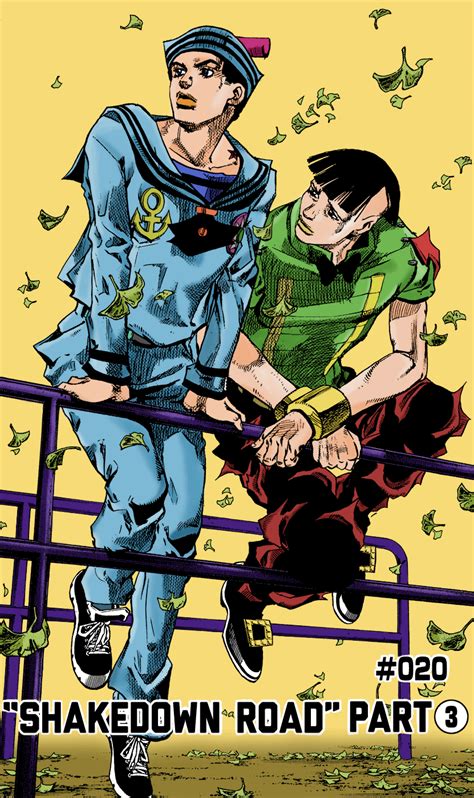 I Coloured This Chapter Cover Of Josuke And Joshu Rjojolion