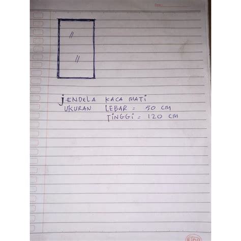 Jual Jendela Aluminium Kaca Mati Custom Shopee Indonesia