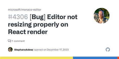 [bug] editor not resizing properly on react render · issue 4306