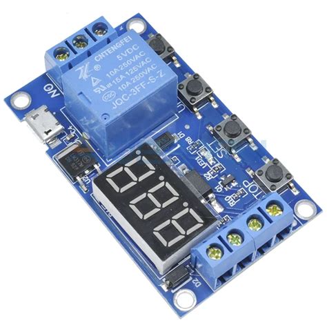 Dc V V V Led Light Digital Time Delay Relay Module Trigger Cycle Timer Delay Switch Circuit