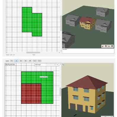 The Two Schematic Model Samples Used For The Experiment Download Scientific Diagram