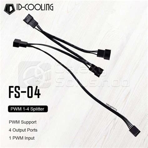 Jual Id Cooling Fs 04 Pwm Splitter Cable 4 Port Fan Splitter Di Seller Rukia Cengkareng
