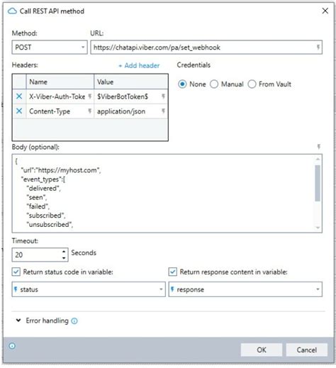 Kryon Integration With Viber Using Rest Api And Webhooks Community