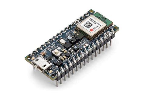 Arduino Nano 33 Ble Sense Rev2 Passe Aux Imu Bmi270 Et Bmm150 Capteur De Température Et D
