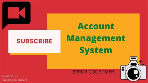 How To Create Account Management System In Python YouTube