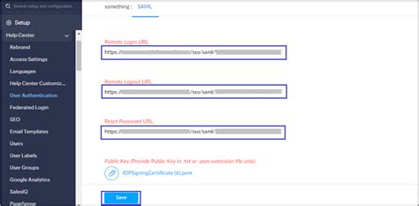 Zoho Desk Saml My Page Sso Configuration Rsa Ready Implementation Guide Rsa Community