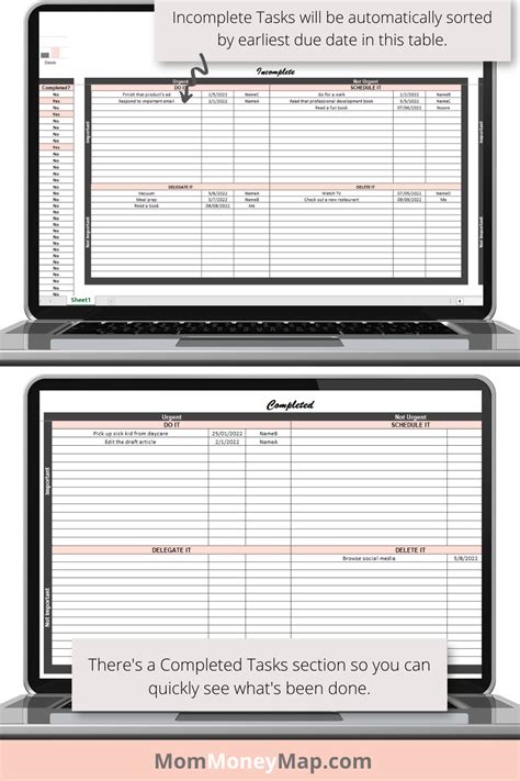 Priority Matrix Excel Spreadsheet With Due Dates Artofit