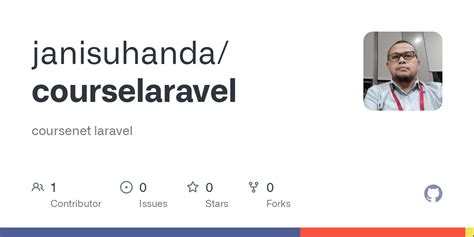 GitHub Janisuhanda Courselaravel Coursenet Laravel