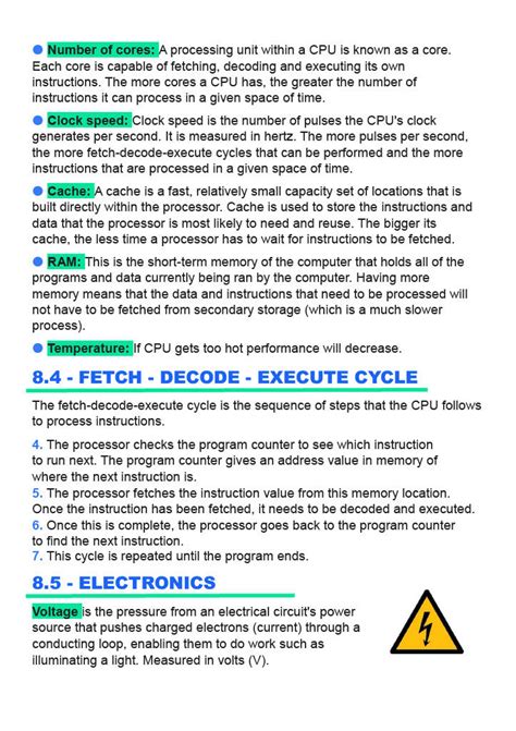 Leaving Certificate Computer Science Notes Computer Systems