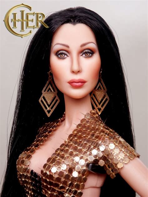 Cher Doll Cher Barbie Cher Ooak Cher Repainted Cher Repaint Cher