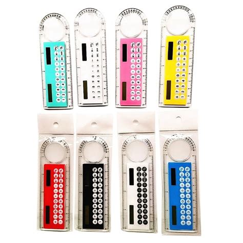 Milue Multi Functional Calculators With Rulers For Student School