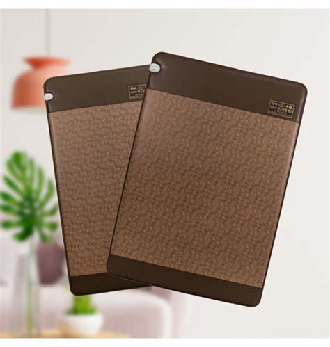 한일의료기 다크브라운 스웨이드 탄소매트 전기매트 전자파없는 전기장판 티몬