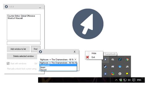 Github Ezzpify Cursorlock Locks The Cursor From Leaving The Active Screen If Certain