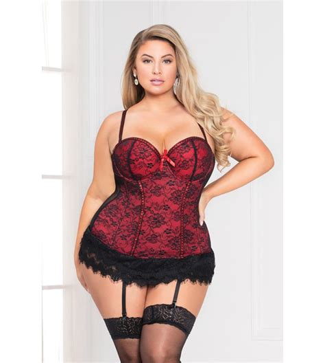 Seven Til Midnight Two Piece Bustier Set Stm9103