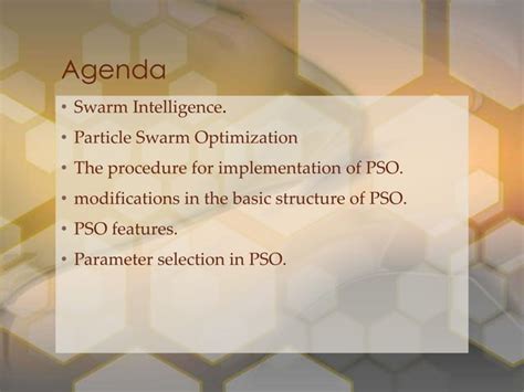 Particle Swarm Optimization Pptx