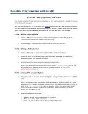 Learn Robotics Programming With ROS Using Python A Practical Course Hero