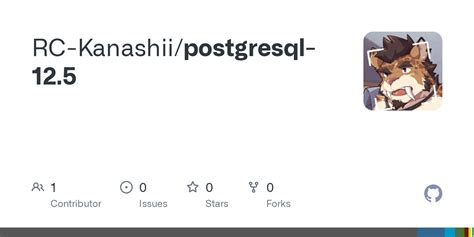 github rc kanashii postgresql 12 5