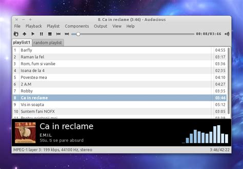 Install Audacious 244 Music Player With Gtk And Winamp Like