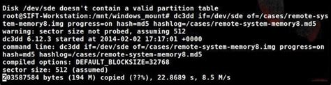 Acquiring A Memory Image Admin Magazine