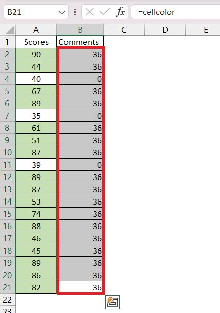 Check IF Cell Color Is Green In Excel 2 Quick Methods MyExcelOnline