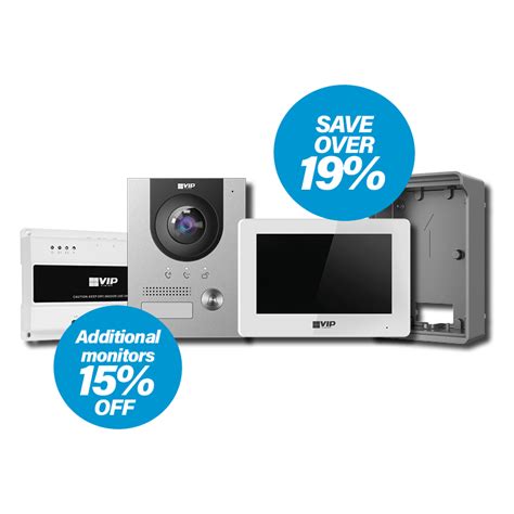 INTKIT G2W VIP Vision 2 Wire Intercom Bundle Deal RhinoCo Technology