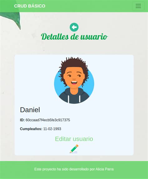 Github Aliparrabasic Crud Front
