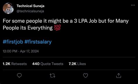 firstsalary massrecruiter tcs infosys wipro tcs firstjobisspecial… ajay suneja 🇮🇳