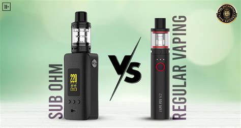 Sub Ohm Vs Regular Vaping Artisan Vapor Pakistan