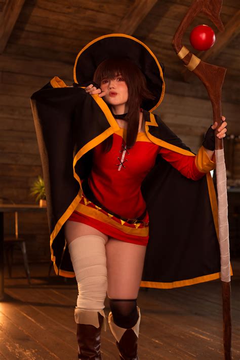 Megumin Cosplay By Neyr0desu On Deviantart