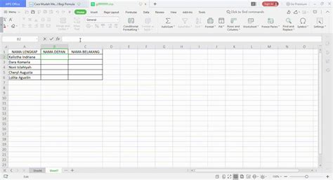 Cara Mudah Mengoperasikan Excel Bagi Pemula