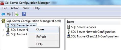 Enabling Filestream In SQL Server 2012