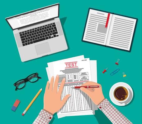 Page 3 Quiz Sheet Vector Art Icons And Graphics For Free Download