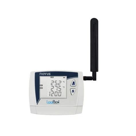 Multi Channel Datalogger LogBox LTE Novus Automation Temperature Level Universal