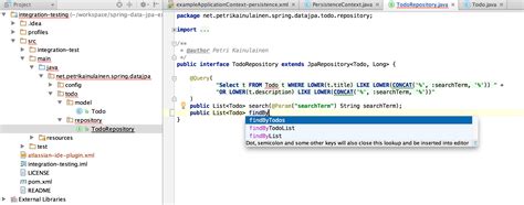 Spring Data Jpa Repositories Autocomplete Findby Methods Not