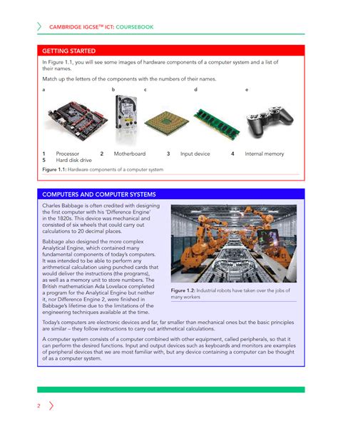 Pdf Ict For Cambridge Igcse Coursebook Third Edition David Waller
