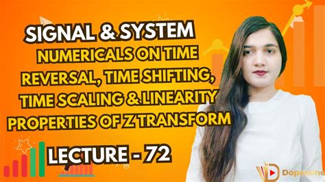 Numericals On Time Reversal Time Shifting Time Scaling And Linearity