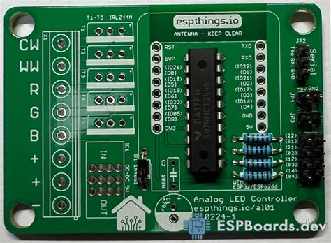 Controlling 5 In 1 Led Strip Rgb Cct With Esp32 And Wled