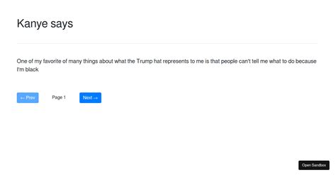 Pagination Codesandbox