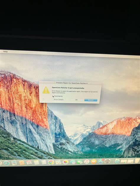 issue with opening open core r opencorelegacypatcher