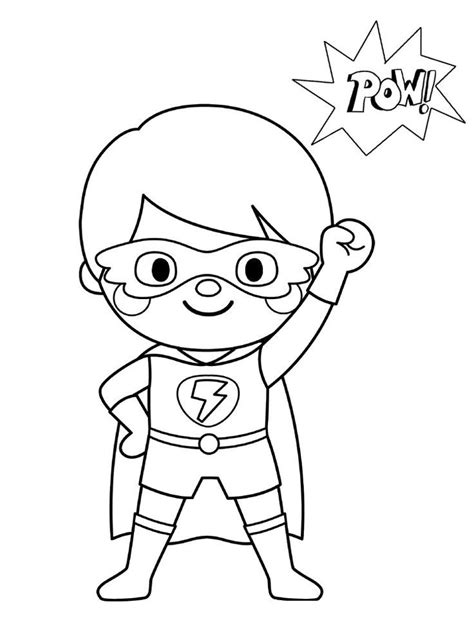 Pin By Kavaerca On CumpleaÑos SÚper HÉroes Superhero Coloring Pages