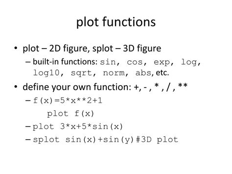PPT Gnuplot Introduction PowerPoint Presentation Free Download ID