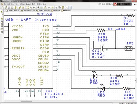 circuit wiring solution designspark pcb software