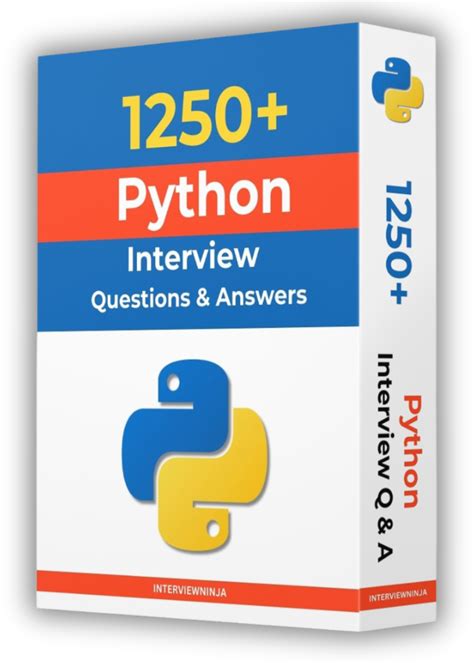 1250 Python Interview Q A