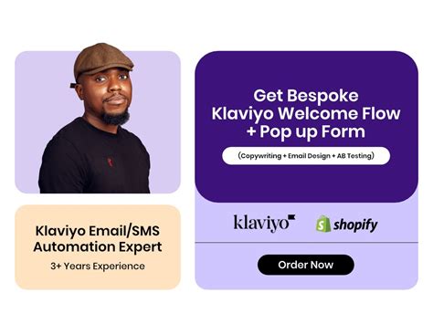 Bespoke Klaviyo Welcome Flow Pop Up Form Upwork