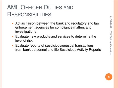 Ppt Effective Strategies For Aml Officers Duties Challenges And Legal
