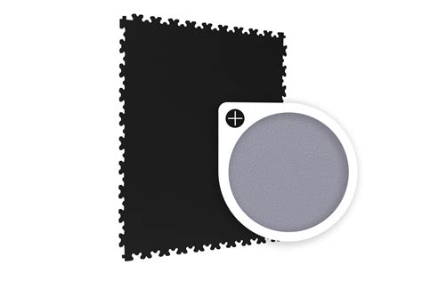 Interlocking Floor Tiles Industrial Tile 9mm 9004 Black Gerflor Uk
