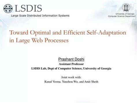 Ppt Toward Optimal And Efficient Self Adaptation In Large Web Processes Powerpoint