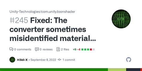 fixed the converter sometimes misidentified materials with older tha